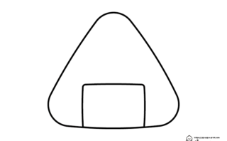 Various rice balls【Food Coloring Page】 | ぴよぴよプリント